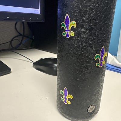 Christian Cross Stickers, Gold Metallic Cross Vinyl Decals, Small Cross ...