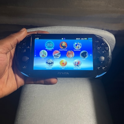 Ps Vita Modded 128gb W/games and Charger - Etsy