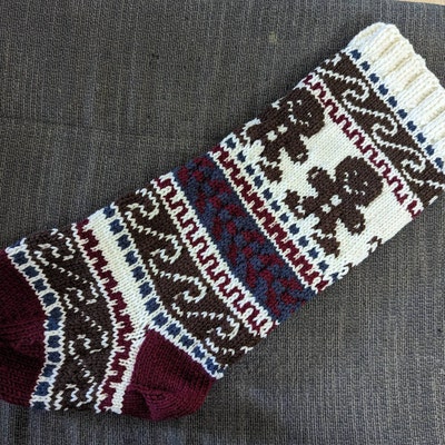 Dog Fair Isle Knit Charts of 16 Christmas Dogs With Charts and Detailed ...