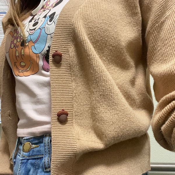 Acorn Buttons - Buttons Galore / Sewing Crochet Knit Novelty Buttons ...