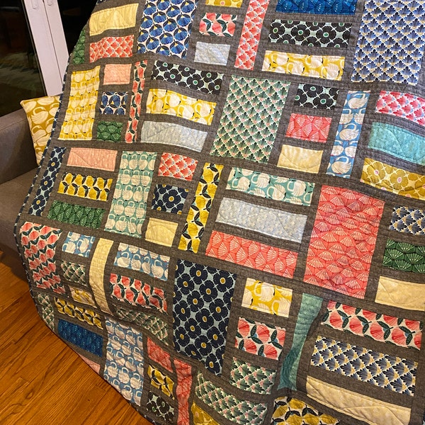 Connecting Four - A Beginner Quilt Pattern, Quilt Pattern Pdf Download ...