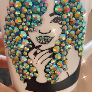 Head Wrap Diva Permanent Vinyl Decal Car Window Laptop Glass | Etsy