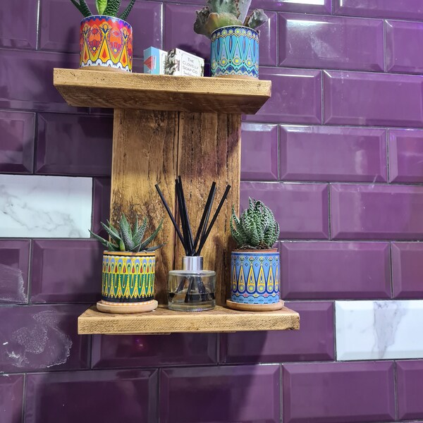 Rustic Shelf - Etsy