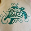 Sea Turtle Embroidery Design, Turtle Embroidery Design, Machine ...