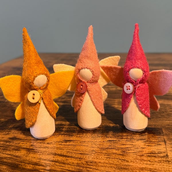 Clothes Pattern for Steiner Inspired Peg Dolls - Etsy Australia