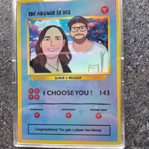 Anime Wanted Poster Card , Fully Custom Wanted Card, Wedding Gift ...