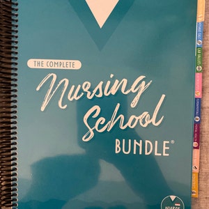 The Complete Nursing School Bundle® 2024 Edition PRINTED & - Etsy