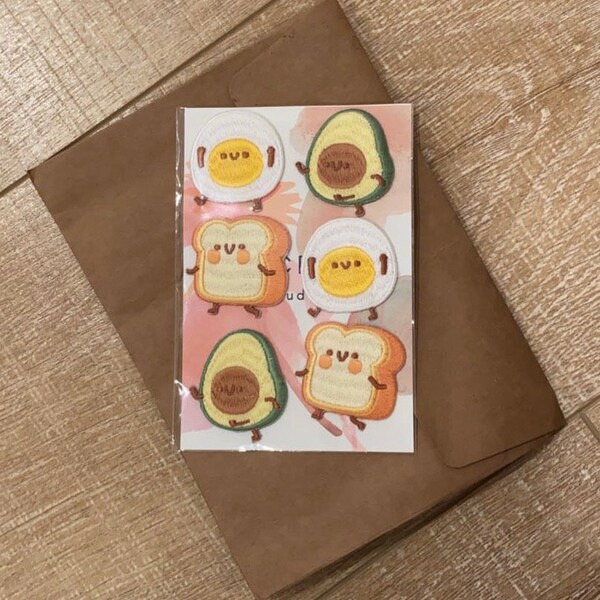 Avocado Patch, Self Adhesive Patch,iron on Patch, Cute Patches, Diy ...