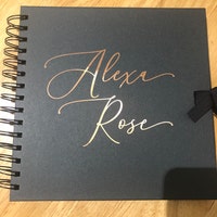 Anniversary Scrapbook for Couples | Personalised Memory Book | First ...