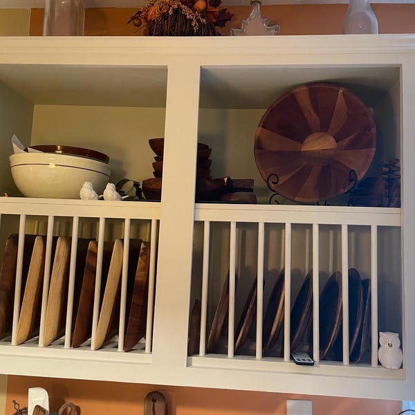 Adjustable Art Storage Rack - 24” Long X 11” Wide With 24” Tall Dowels ...