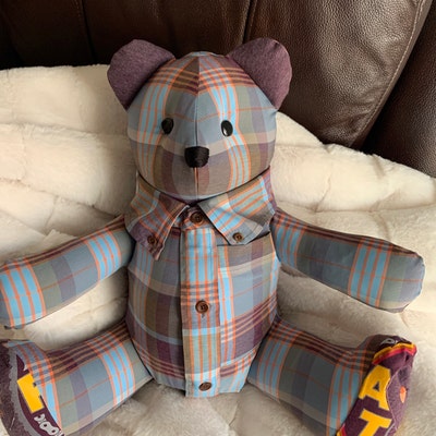Memory Bears Keepsake Teddy Bears Custom Made From Your Loved Ones ...