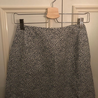 PDF Mini Skirt With Side Slits Sewing Pattern Uk Size 6 16 US Size 0 12 ...