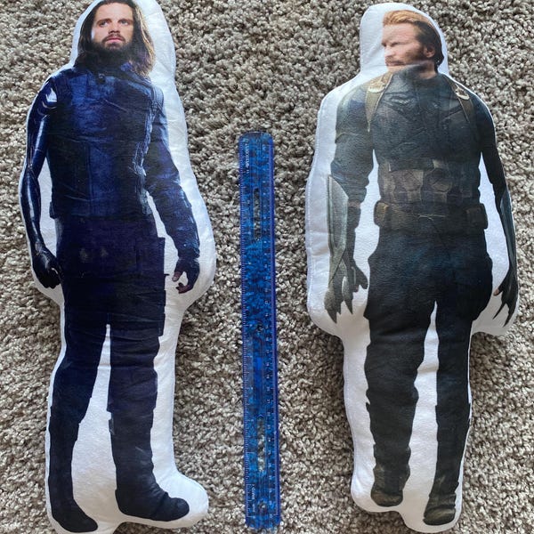 Personalized Photo DIY Humanoid Cushion Couple Toys Dolls Stuffed ...