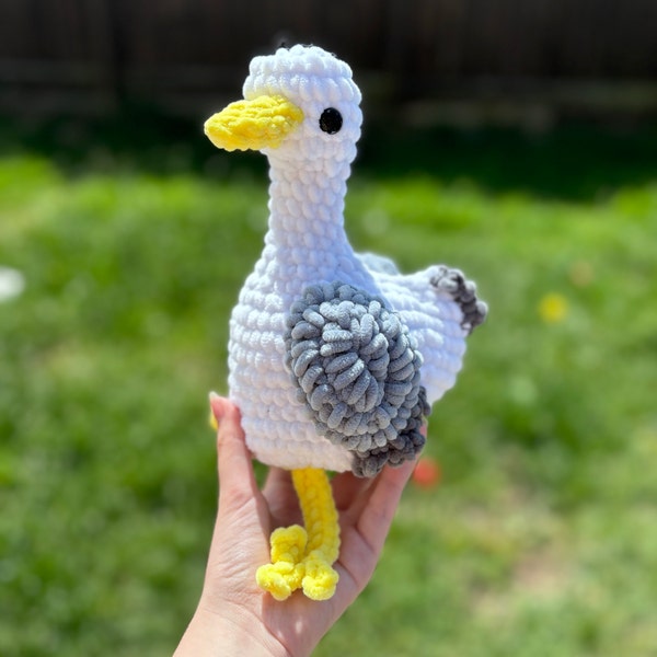 Seagull & Friends Crochet Pattern Pack, Scuttle Seagull, Sebastian Crab ...