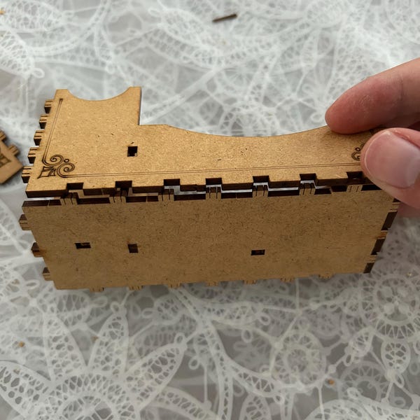 Elemental Card Deck Box, MTG Card Storage, Custom Deck Box, Wooden Deck ...