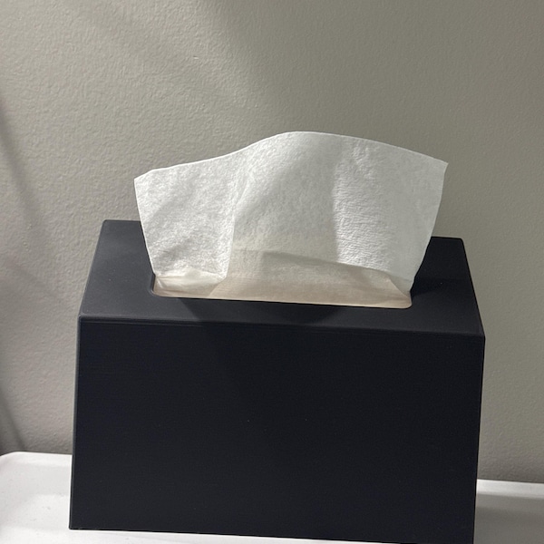Kleenex Hand Towels Box Cover, Matte Black, Hand Towel 60 Ct Box Cover ...