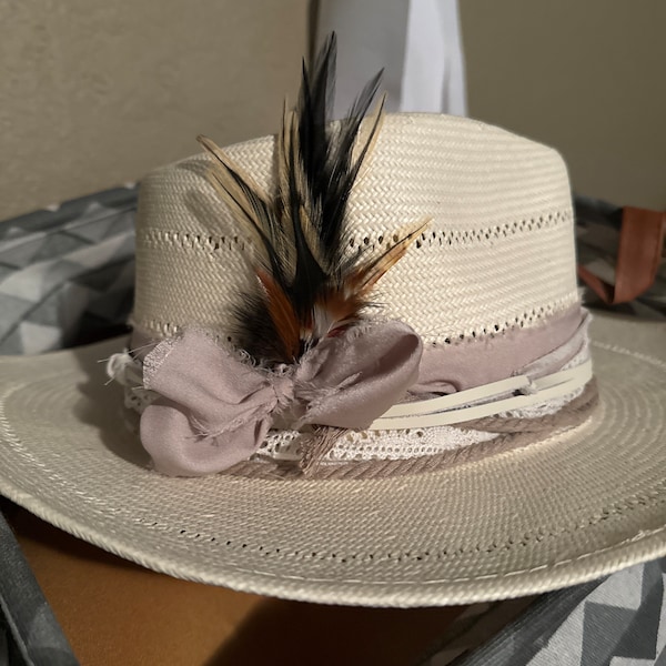 Hat Feathers for Men, Women, Unisex, Handmade, Western Style, Texas ...