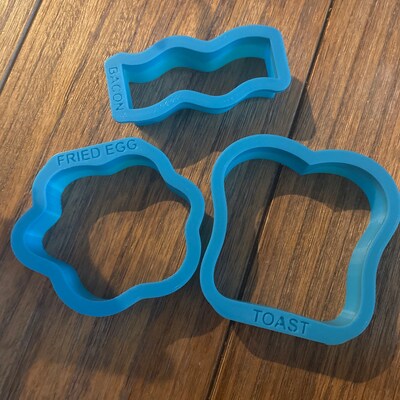 Toast Cookie Cutter Slice of Bread Breakfast Food - Etsy