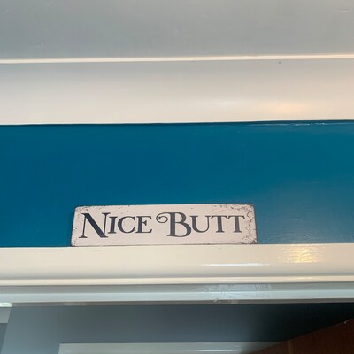 Shabby Chic Directional Arrow This Way Plaque Sign With Stake Vintage ...