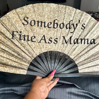 Alpha Kappa Alpha Large Hand Fan Oh so Pretty Pinkies and Pearls AKA ...