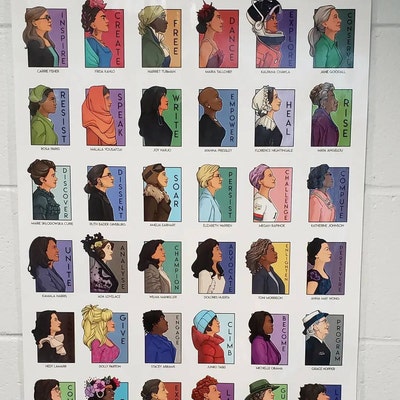 She Series Collage Special 36 Real Women Collection Poster - Etsy