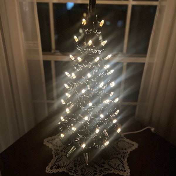 Atlantic confetti Barrel Ceramic Tree - Etsy