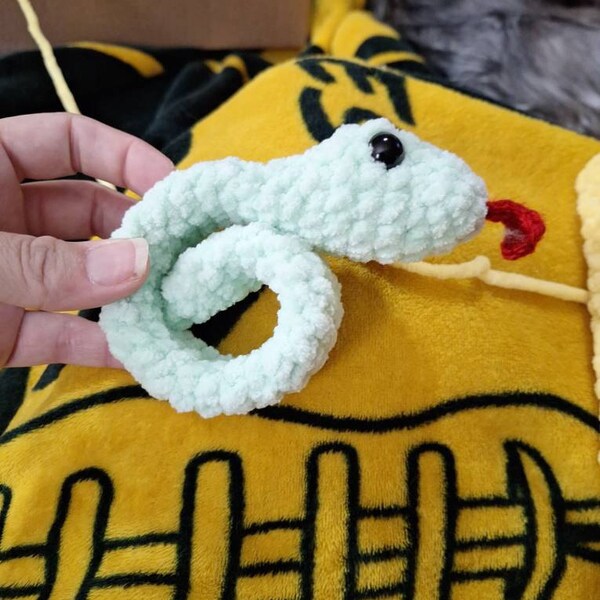 Slap Bracelet Snake Crochet PDF Pattern | Amigurumi Snake | Market Make ...