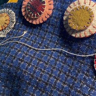 Wool Applique Kit three Woodland Ornaments Pattern by Buttermilk Basin ...