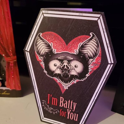 NEW COFFIN CARDS I'm Batty for You Alternative Anniversary, Valentine ...