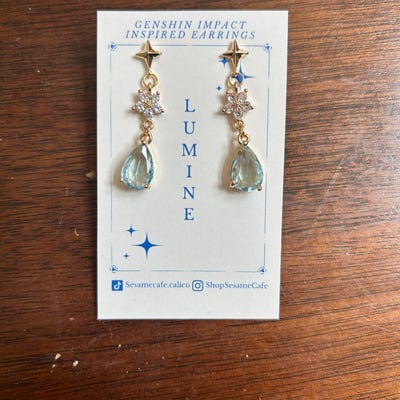 Sunday Earrings Honkai Star Rail Inspired Earrings Cosplay Earrings ...