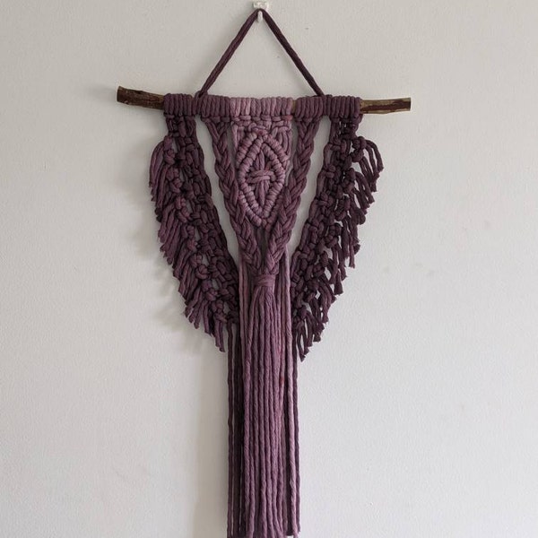 Macrame Pattern PDF Tutorial Instant Download DIY Macrame Wall Hanging ...
