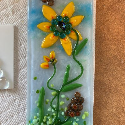 Coe 96 Flower: Frolic 1 Oz Murrini Murrine Millefiori Vitrigraph Cane ...