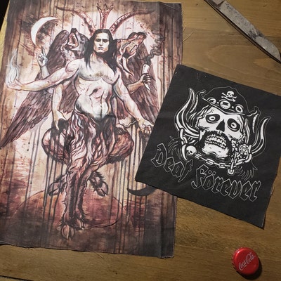 Samhain Danzig Werewolf Demon Patch , Back Patch Size , Heavy Metal ...