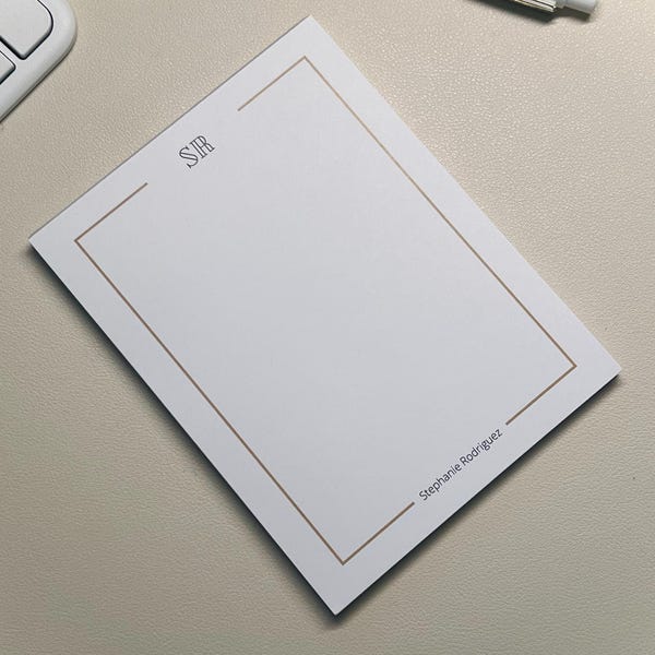 Custom Business Notepad Personalized Logo Notepad Add Logo Notepad ...