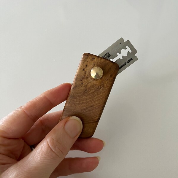 Handmade Wooden Sourdough Bread Dough Scoring Lame, Retractable ...