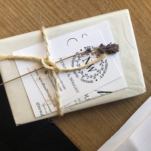 Custom Plantable Seed Tags Modern Calligraphy Gift Tag - Etsy UK