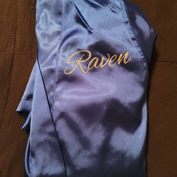 Royal Blue Robes | Royal Blue Bridesmaid Robes | Royal Blue Bridal ...