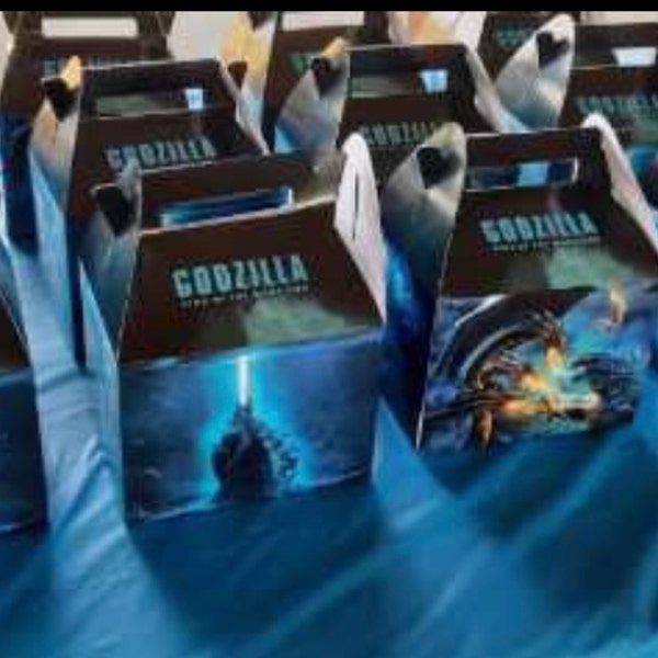 Zilla Party Favor Boxes - Etsy