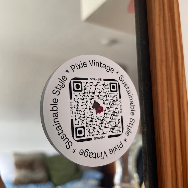 Round QR Code Labels, Custom QR Sticker, Smart Qr Sticker, Qr Inventory ... Round QR Code Labels, Custom QR Sticker, Smart Qr Sticker, Qr Inventory ...
