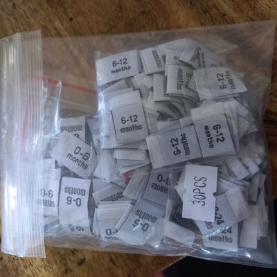 2000 Custom Iron On, Personalize Iron Tag, Iron on Name Tags ...