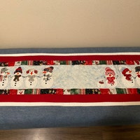 Winter Village Table Runner Pattern PDF - Etsy Canada