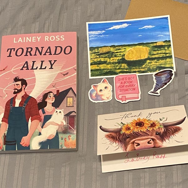 Preorder Sprayed Edge Edition * Signed Copy of Tornado Ally Small Town ...