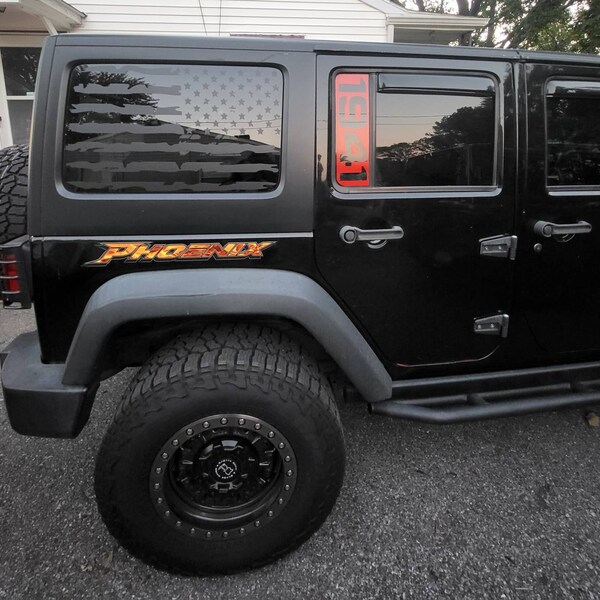 Sunroof Floral Compass Vinyl Window Decal - Etsy