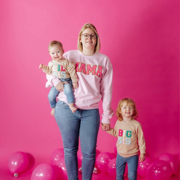 MAMA Sweatshirt, Unique Gift for Mom, Clothing for Mom, Mothers Day ...