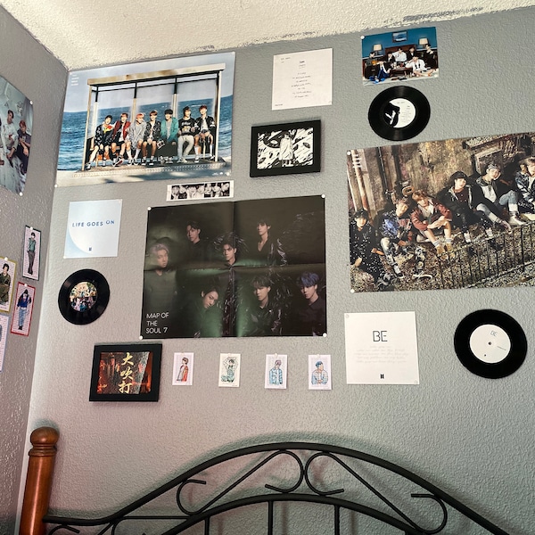 BTS Rap Line Vinyl 7" and Jacket - for Decoration Only - Etsy
