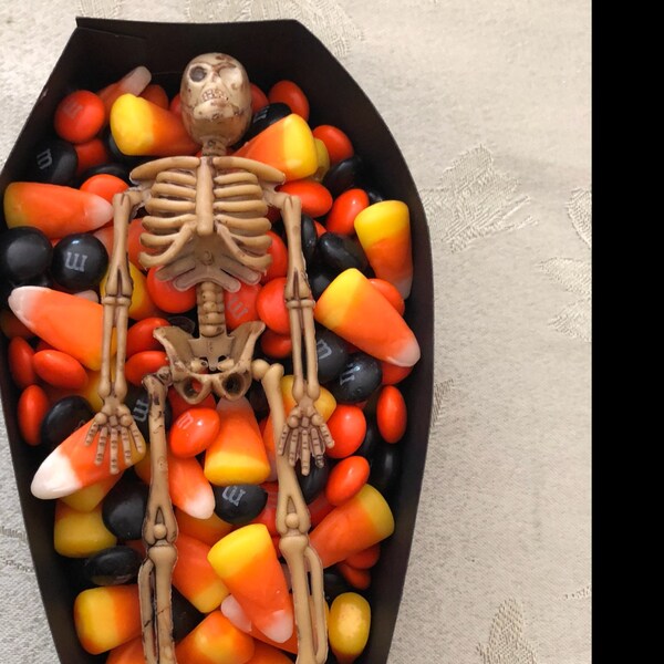 Coffin Boxes - Six (6) DIY Coffin Kits With Lids - Halloween Treat ...