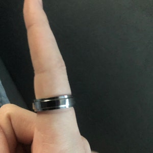 PERIMADE Custom Photo Projection Ring Couple Matching Band | Etsy