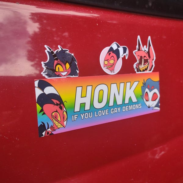 Front Facing Allan Smiling Friends Sticker Waterproof Adult Swim Decal ...