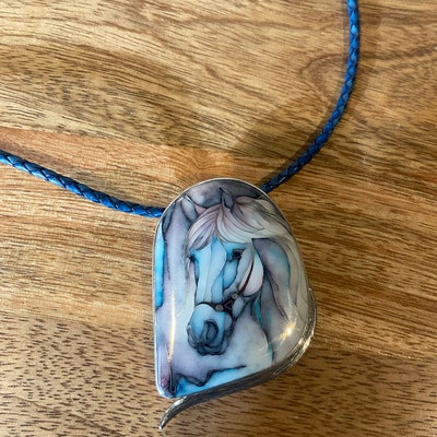 Unique Snow Leopard Brooch Pendant Exquisite Handcrafted Cloisonne ...