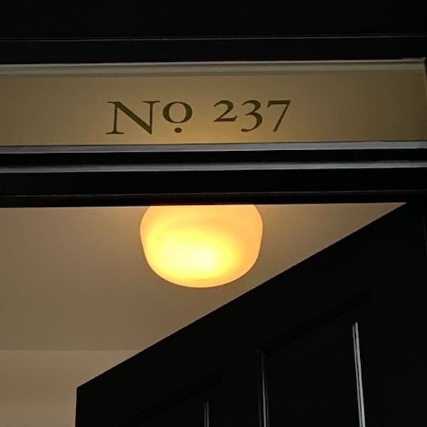 Personalised Gold Leaf Effect Window Sticker Chrome Gold Decal ...